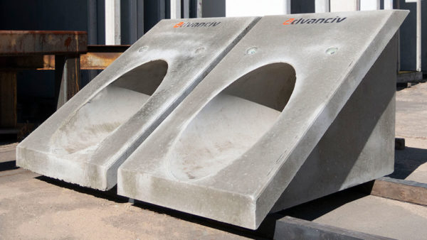 Sloping Headwalls | Light and heavy duty options available | Advanciv